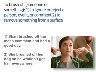 Phrasal Verbs with OFF: Part 1 | PPTX