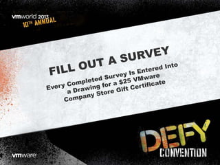 VMworld 2013: VMware Horizon Workspace at Scale: Deploying to 15,000 ...