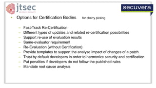EUCA22 - Patch Management ISO_IEC 15408 & 18045 | PPTX | Operating ...