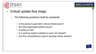 EUCA22 - Patch Management ISO_IEC 15408 & 18045 | PPTX | Operating ...