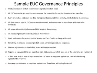Data Governance for End-User Computing | PPTX