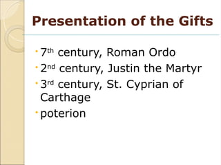 Spirituality of eucharist Explained in a presentation | PPT