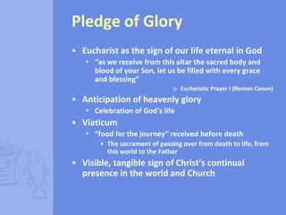 Eucharistic Adoration - History And Etiquette | PPTX