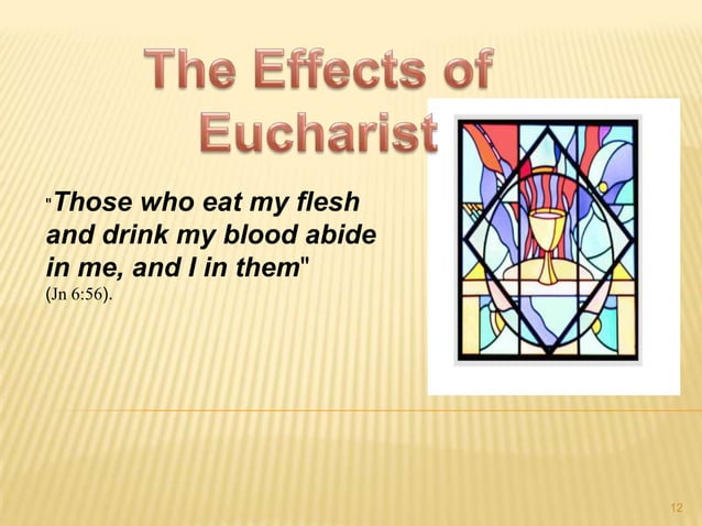 Eucharist Presentation | PPTX