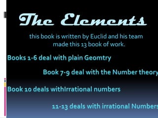 Euclid | PPTX | Science