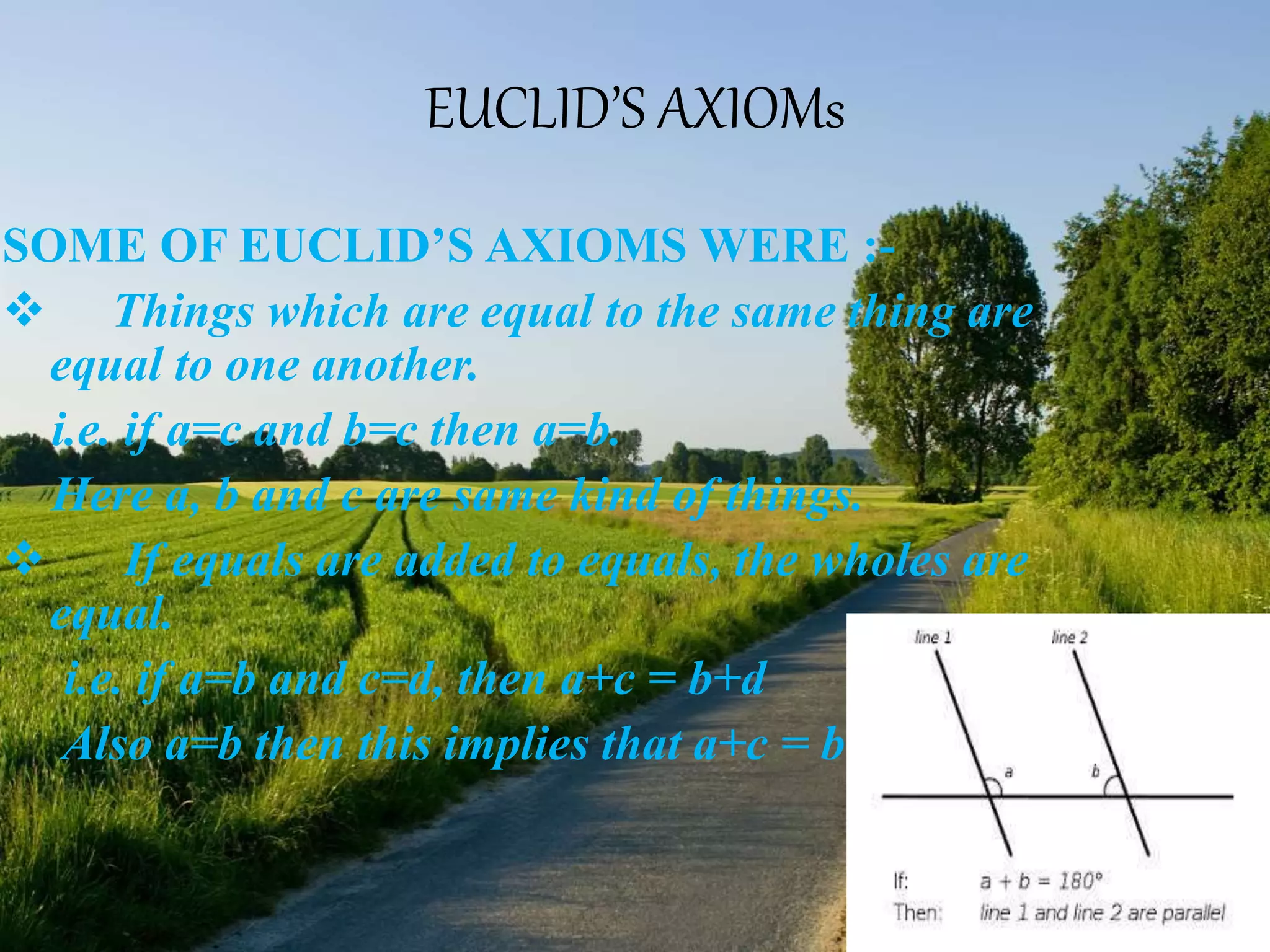 Euclid geometry | PPTX