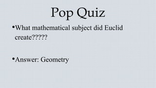 Euclid | PPTX