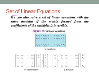Euclid algorithm and congruence matrix | PPTX