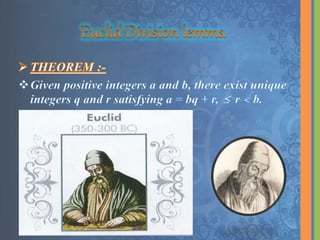 Euclid and his contribution in development of math | PPT