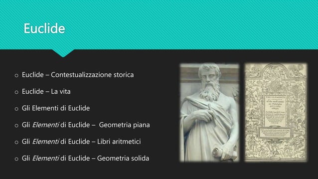 Presentazione del filosofo greco Euclide | PPTX | Physics | Science