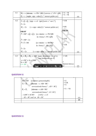 Euclidean Geometry Answer Bank Grade 10 Maths Pdf