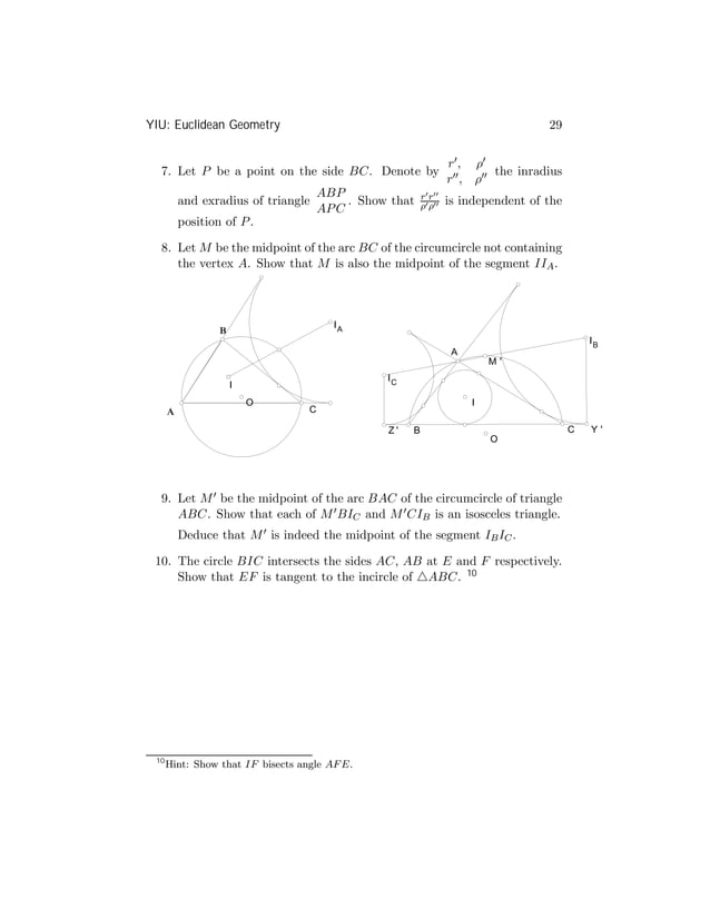Euclidean geometrynotes | PDF