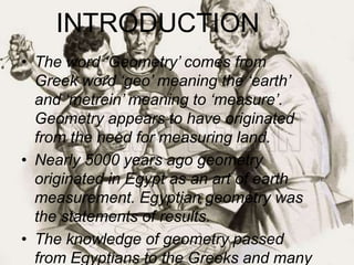 introduction to euclid geometry | PPTX