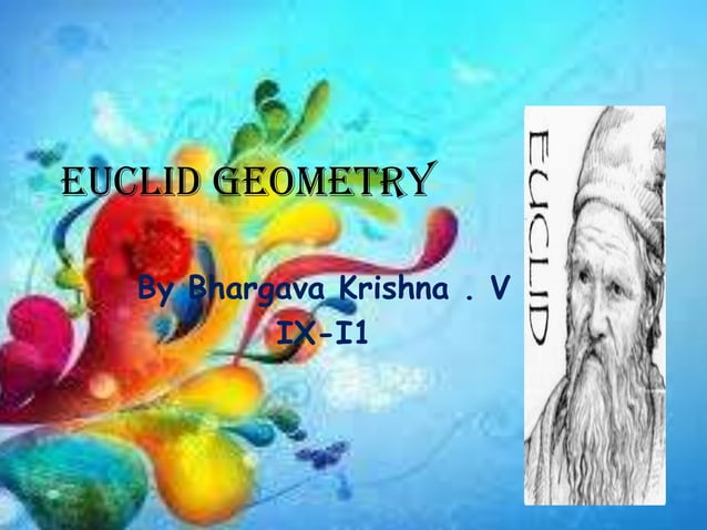 Euclid geometry | PPT