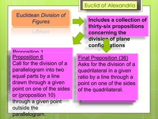 Euclid of alexandria | PPTX | Physics | Science