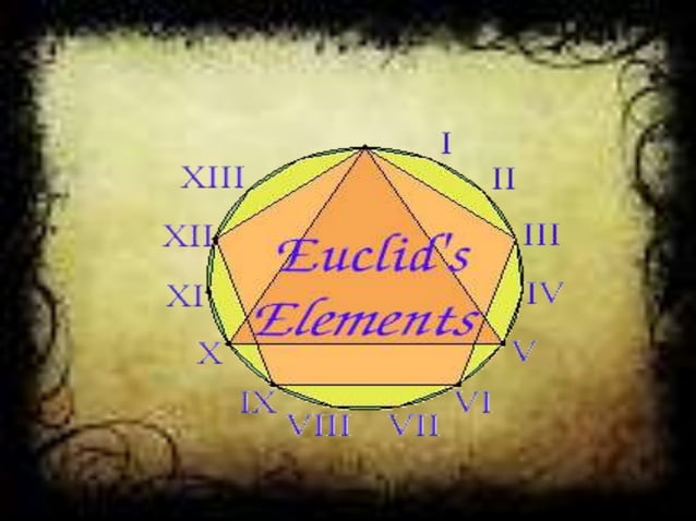 Euclid ppt about him and his inventions | PPTX | Physics | Science