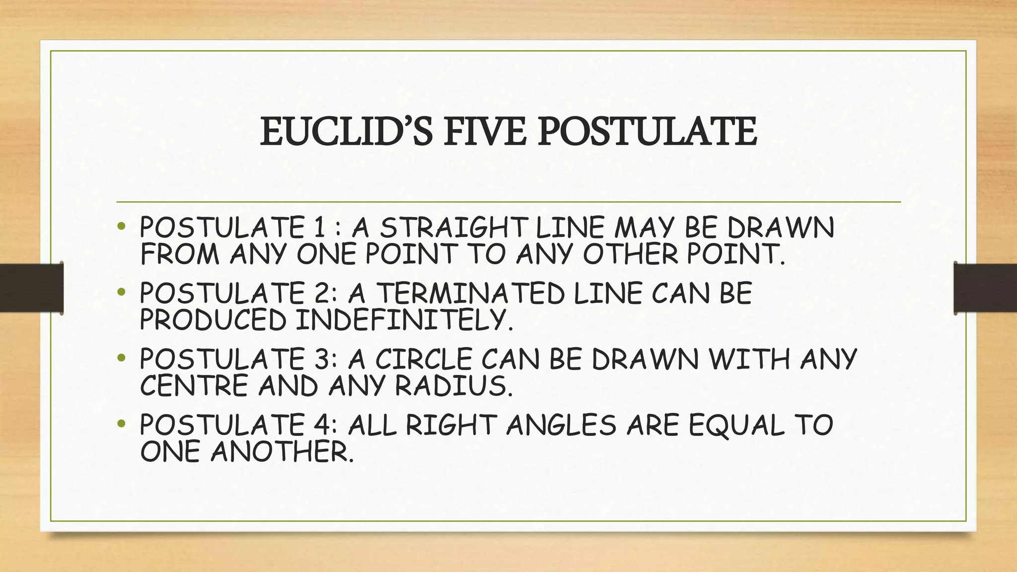 Euclid ppt final | PPTX
