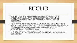 Euclid ppt final | PPTX