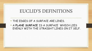 Euclid ppt final | PPTX
