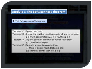 Euclidean theories | PPTX