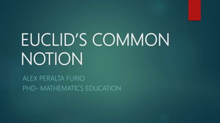 Euclid’s common notion | PPT
