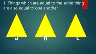 Euclid’s common notion | PPTX