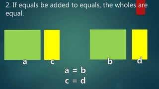 Euclid’s common notion | PPTX