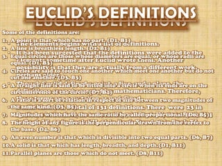 Euclids geometry | PPTX