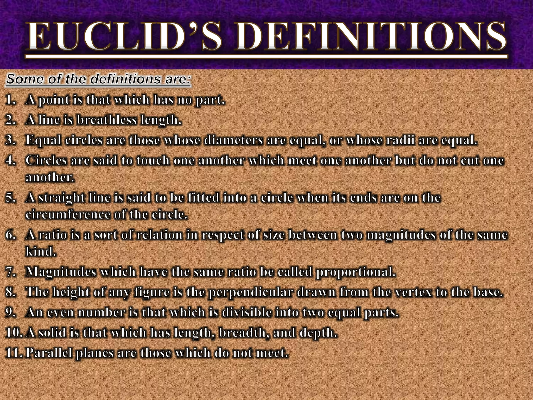 euclid geometry | PDF