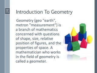 Euclidean geometry | PPTX