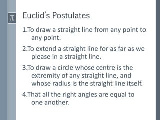 Euclidean geometry | PPTX