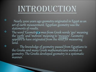 Euclids geometry | PPT