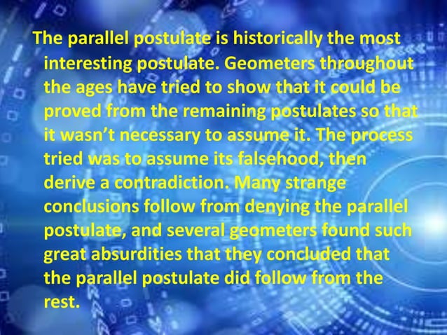 Euclids Geometry Pptx Physics Science