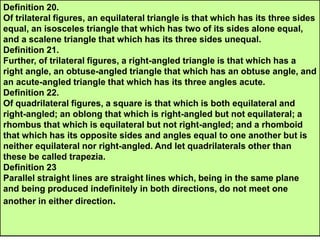Euclids geometry for class IX by G R Ahmed | PPT