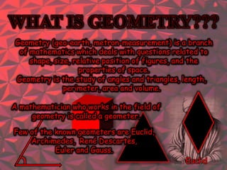 Euclids geometry | PPTX