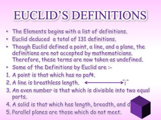 Euclids geometry | PPT