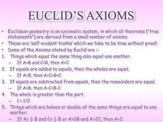Euclids geometry | PPT
