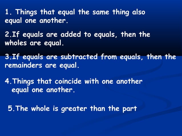 Euclids postulates | PPT