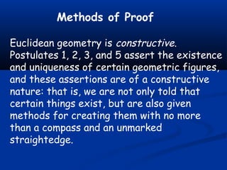 Euclids postulates | PPT