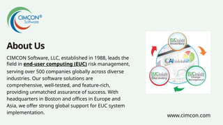 EUC Risk Management & Controls in the Cloud | PPT