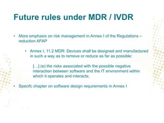 EU cybersecurity requirements under current and future medical devices ...