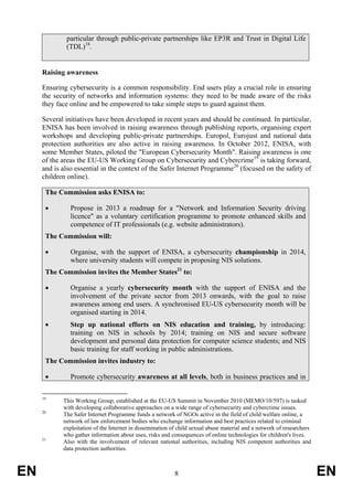 Eu cybersecurity strategy 130207 | PDF