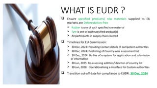 EUDR Regulations for Natural Rubber_290824 | PPTX