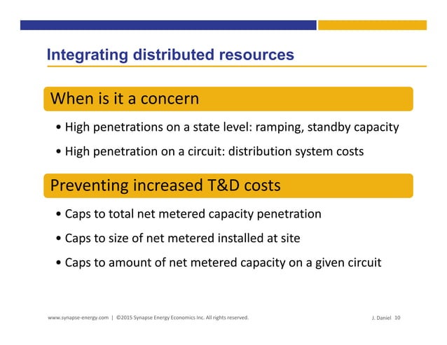 Euec2015 joseph daniel net metering | PPT