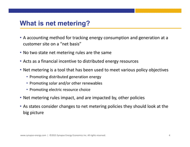 Euec2015 joseph daniel net metering | PPT