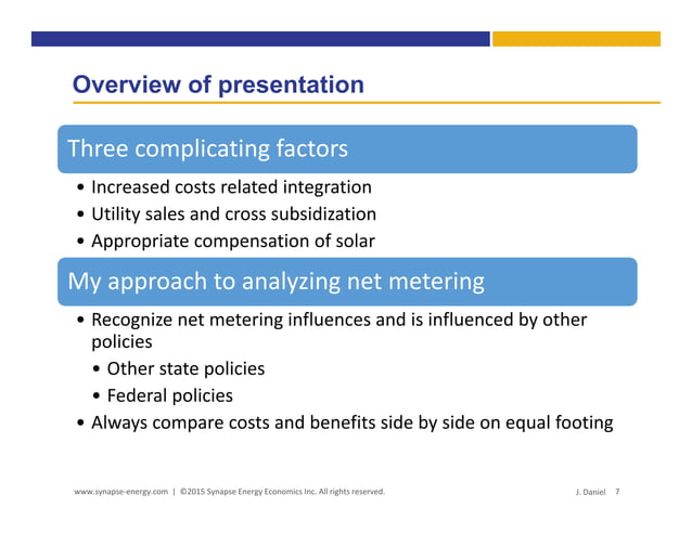 Euec2015 joseph daniel net metering | PPT