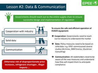 Eu f gas 7 lessons learned | PDF