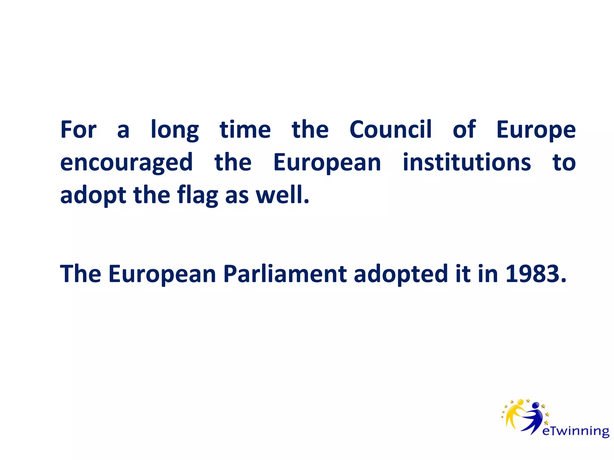Eu flag history | PPT