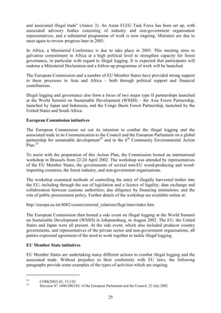 Eu flegt action plan | PDF