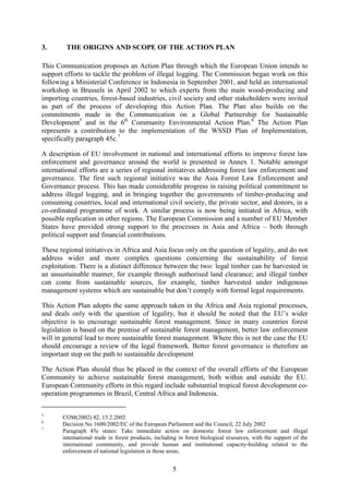 Eu flegt action plan | PDF